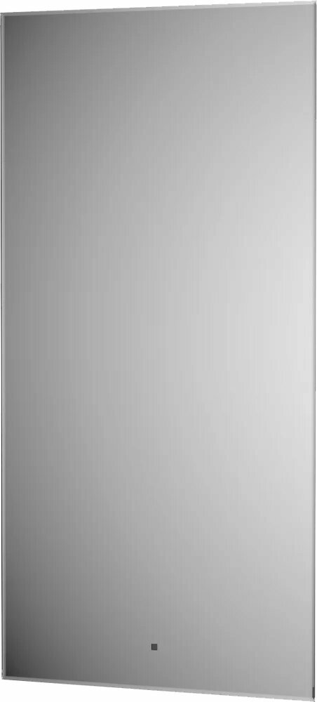 Зеркало Defesto Glow DF 2515R 50х100 со светодиодной подсветкой, 50 см, пластиковое, зеркало настенное в ванную