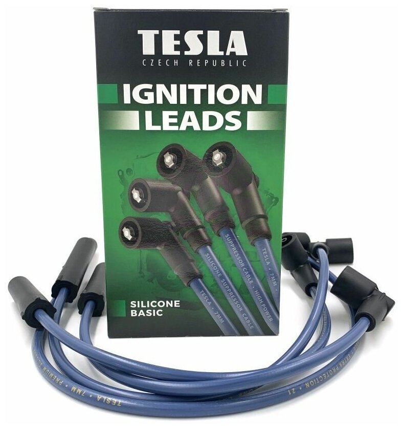 Провода высоковольтные для а/м Lada Kalina, Granta, Vesta - Tesla Blatna арт. T684H