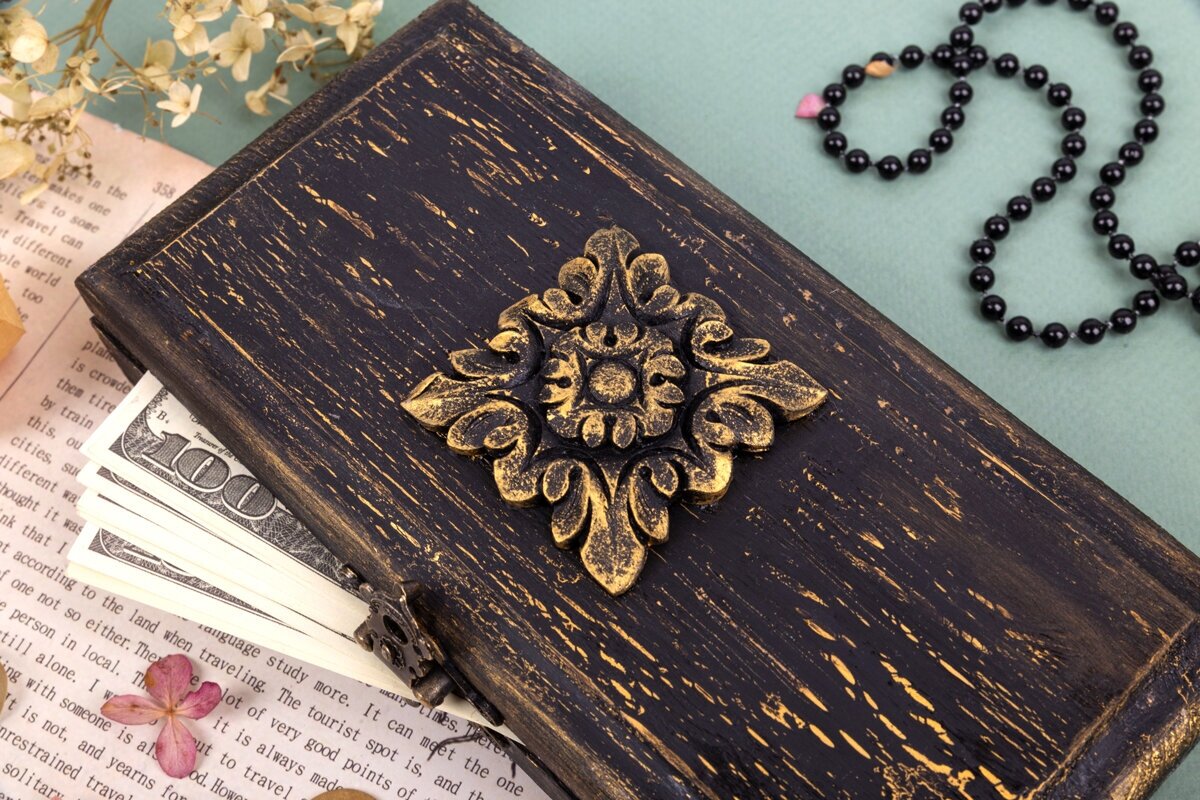 Заготовка для декорирования Mr. Carving ПР-20 Шкатулка "Купюрница" сосна 9 х 18.5х4 см