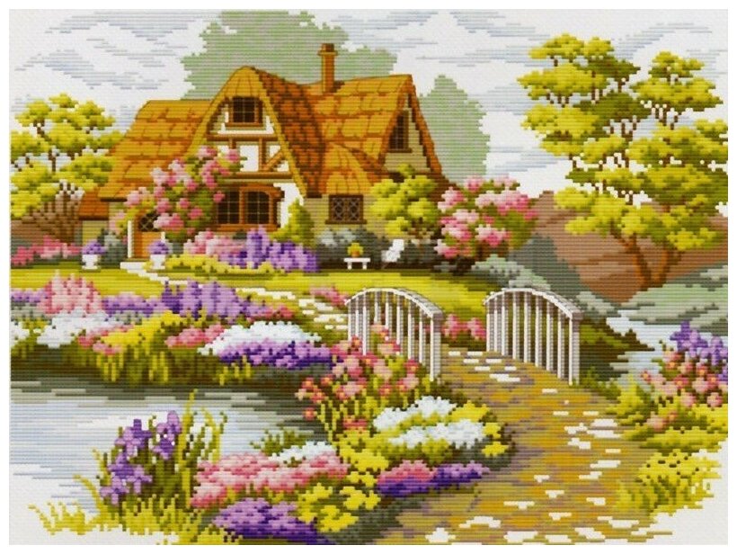 Мостик в цветах 1060-14