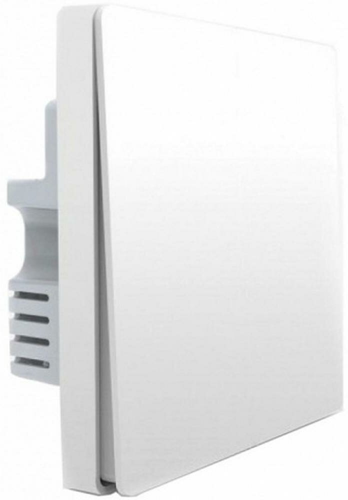 Умный настенный выключатель Aqara Z1 Pro (1 клавиша), цвет: белый, модель ZNQBKG42LM_wh