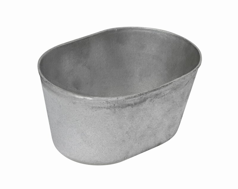 Форма для выпечки хлеба овальная №10-1 18,5х13х9,5см литой алюминий