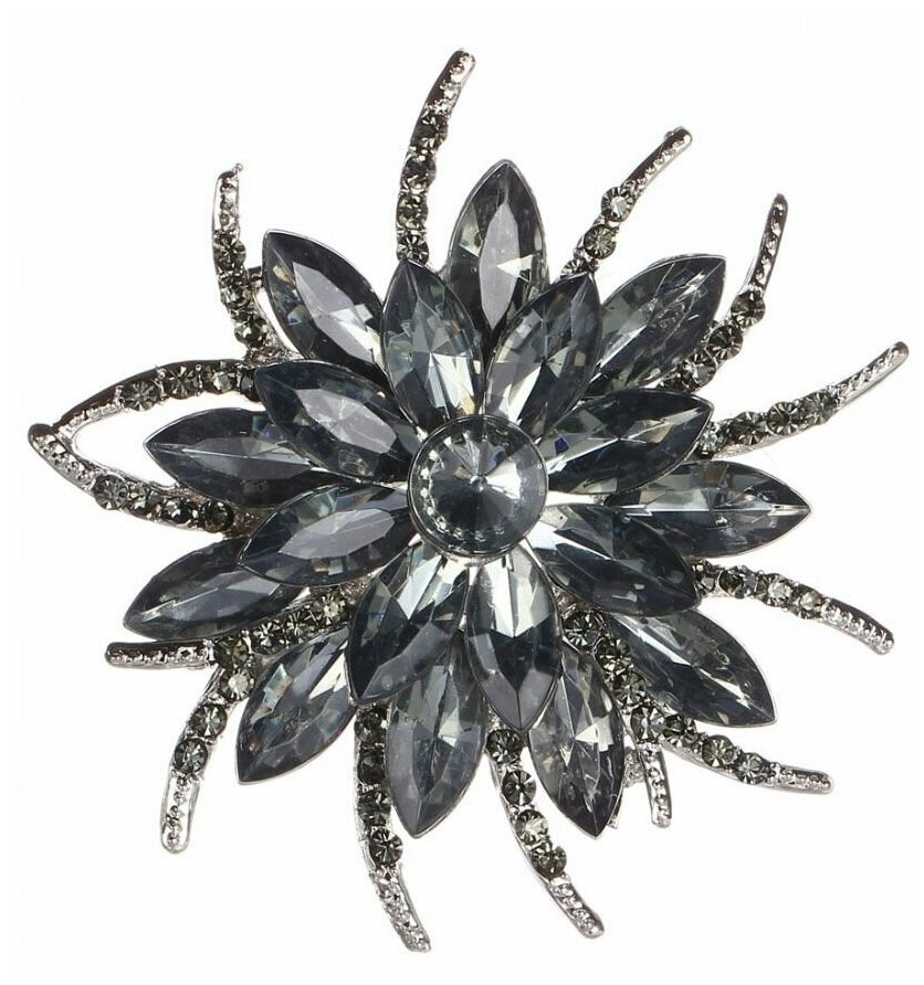 Брошь, стразы