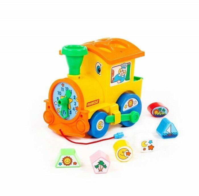 Игрушка-сортер Занимательный паровоз