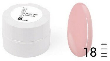 Pashe гель-желе розовая карамель №18 10мл