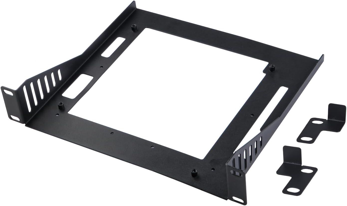 GeeekPi Shelf 1U Rack, глубина 7,87 дюйма, поддерживает материнскую плату Mini-ITX/Super6C, для 10-дюймовой серверной стойки и RackMate T1/T0 Rackmount.