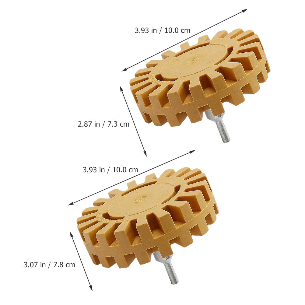 2 Pc Набор Для Удаления Клейких Элементов Из Ткани Хаки 10.00X10.00X7.80Cm