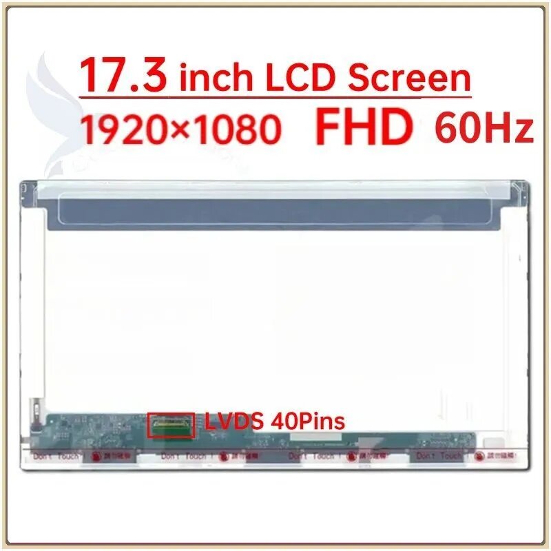 17.3 - дюймовый ЖК - модуль B173HW01 V4 Разрешение:1920*1200 LVDS 40 Pins