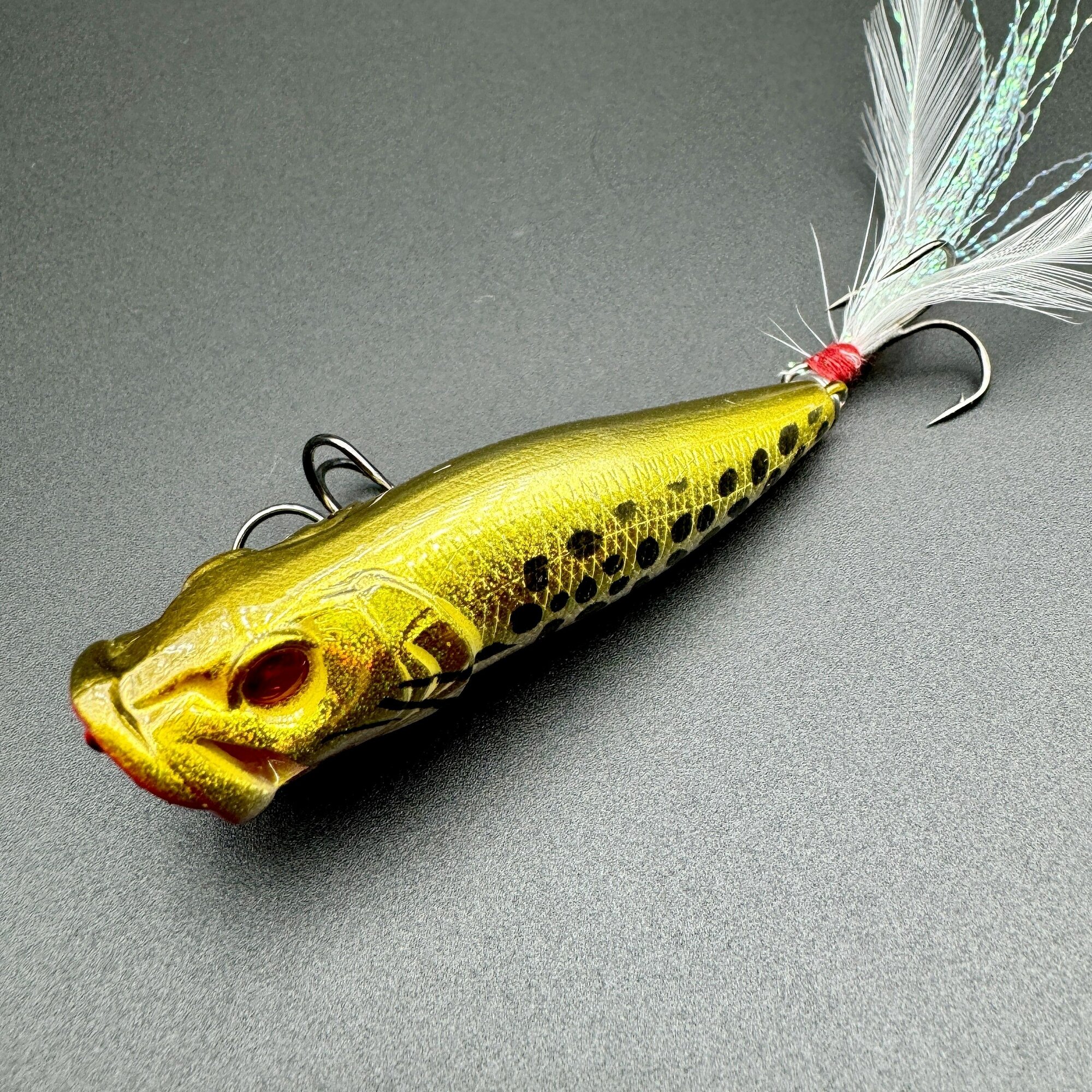 Воблер для рыбалки поппер Megabass Pop-X 64 на окунь, щуку, судак