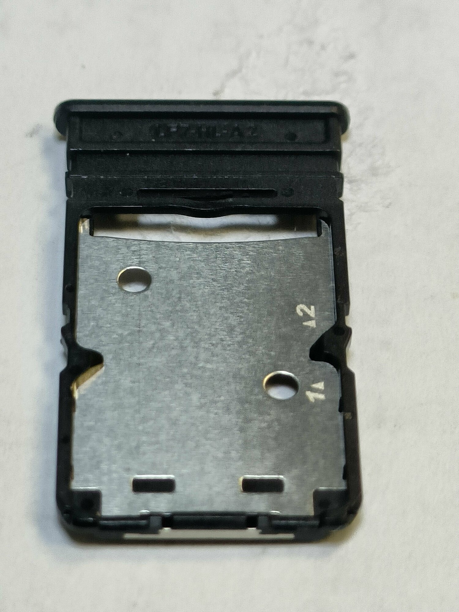 Сим лоток для tecno pova 3 черный