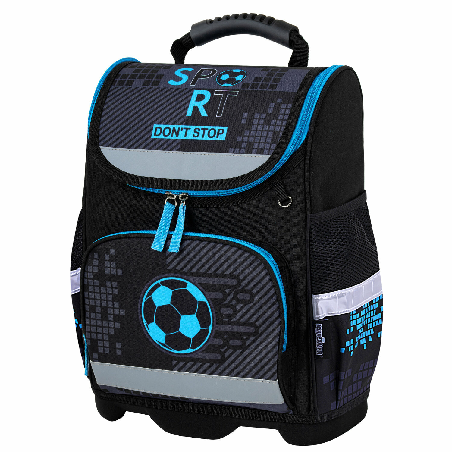 Юнландия Ранец Wise 1 отделение 3 кармана устойчивое дно Sport game 272072