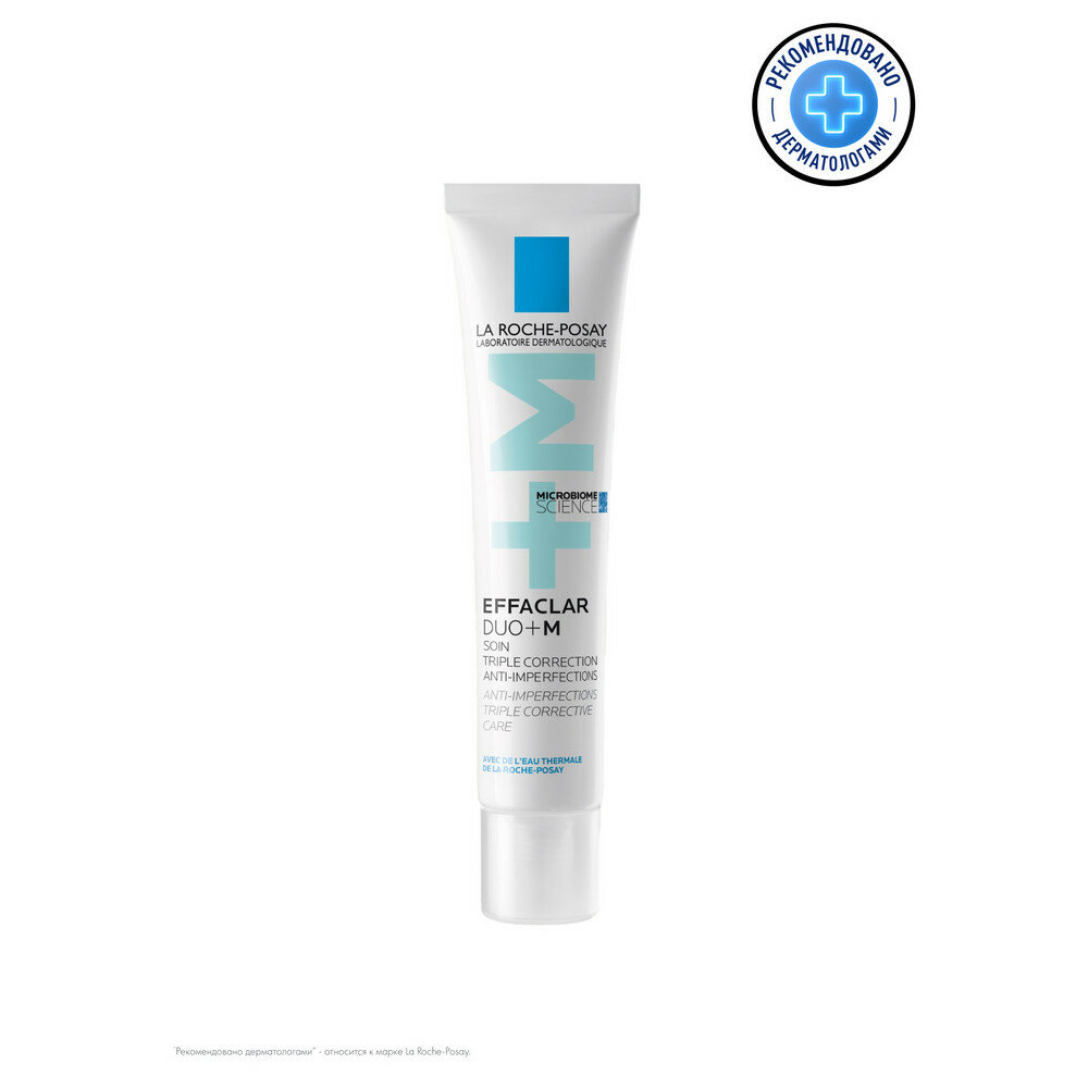 LA ROCHE-POSAY Effaclar Duo(+) М Крем-гель для проблемной кожи корректирующий 40 мл