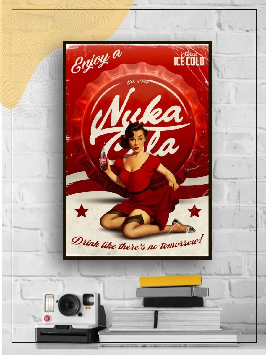 Постер "Fallout. Плакат Nuka Cola" — фото 1
