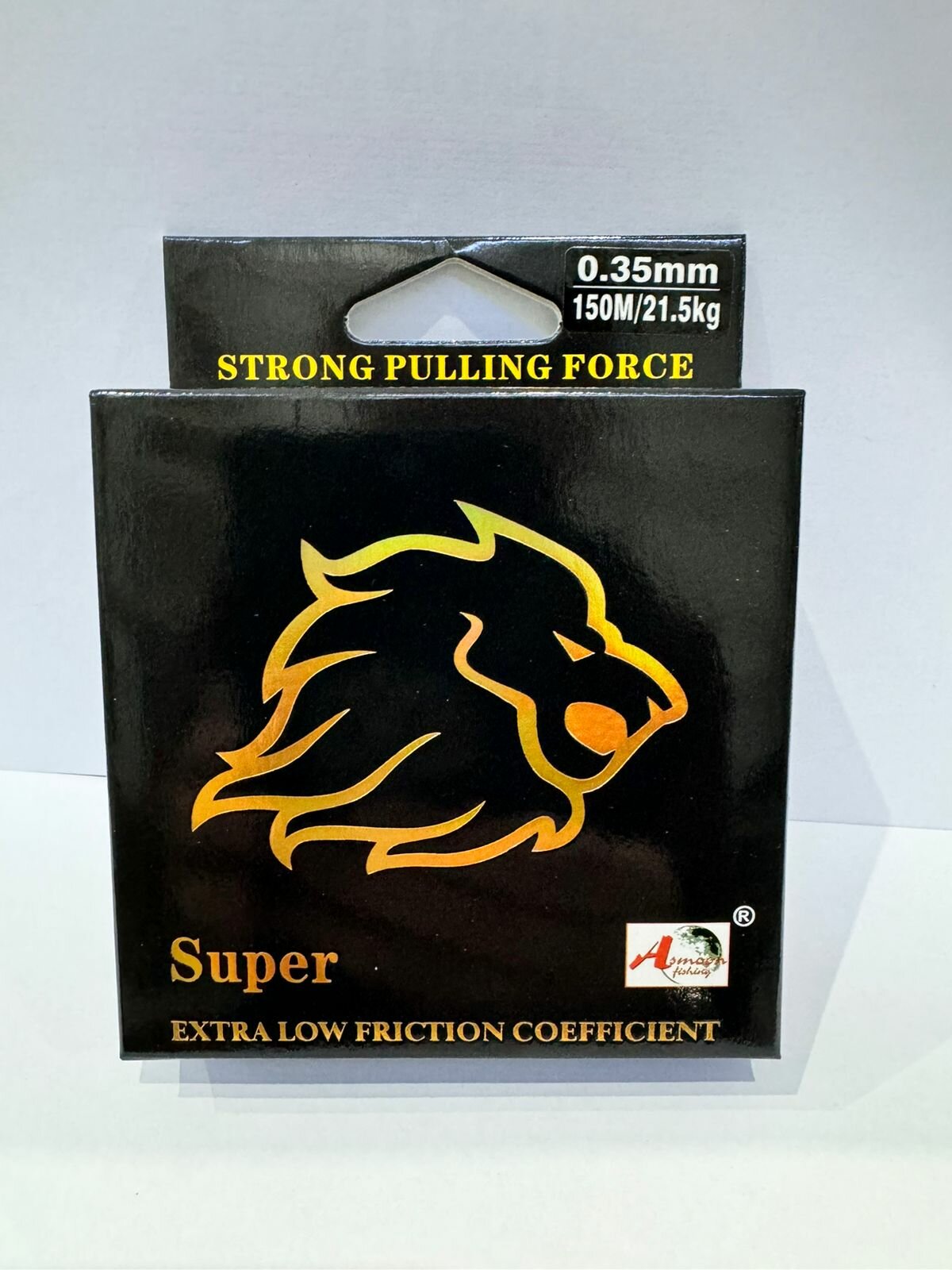 Леска рыболовная Golden Lion, монофильная, разрывная нагрузка 21,5 кг, диаметр 0,35 мм, длина 150 м