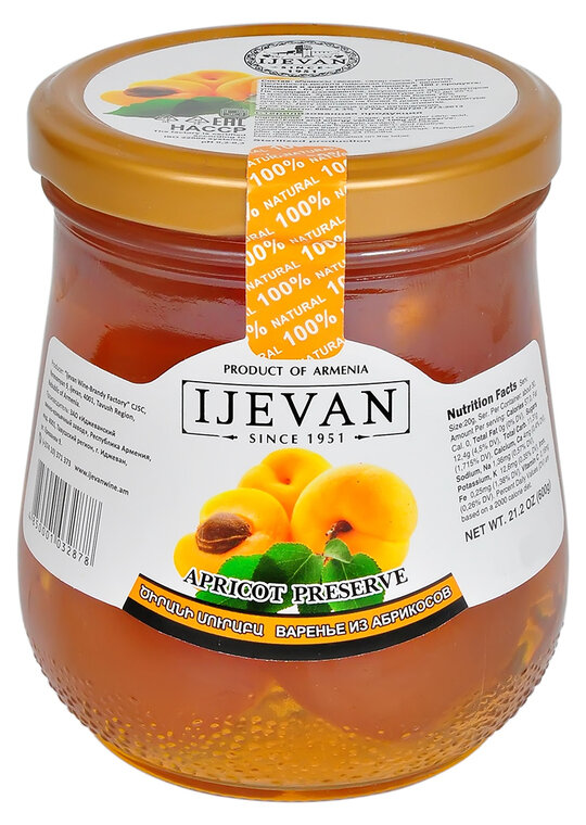 Варенье из абрикосов IJEVAN Иджеван 600г Армения
