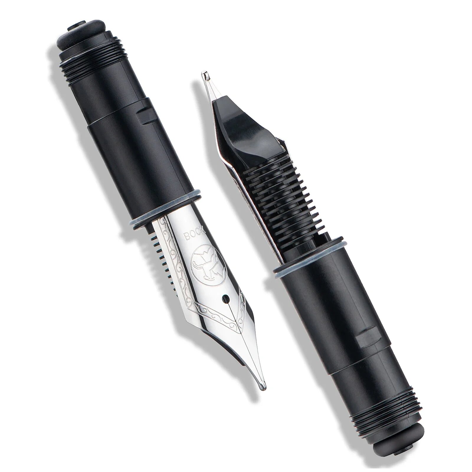 Перьевая ручка Запасное перо Немецкий номер 6 BOCK EF/F/M/B М, Silver