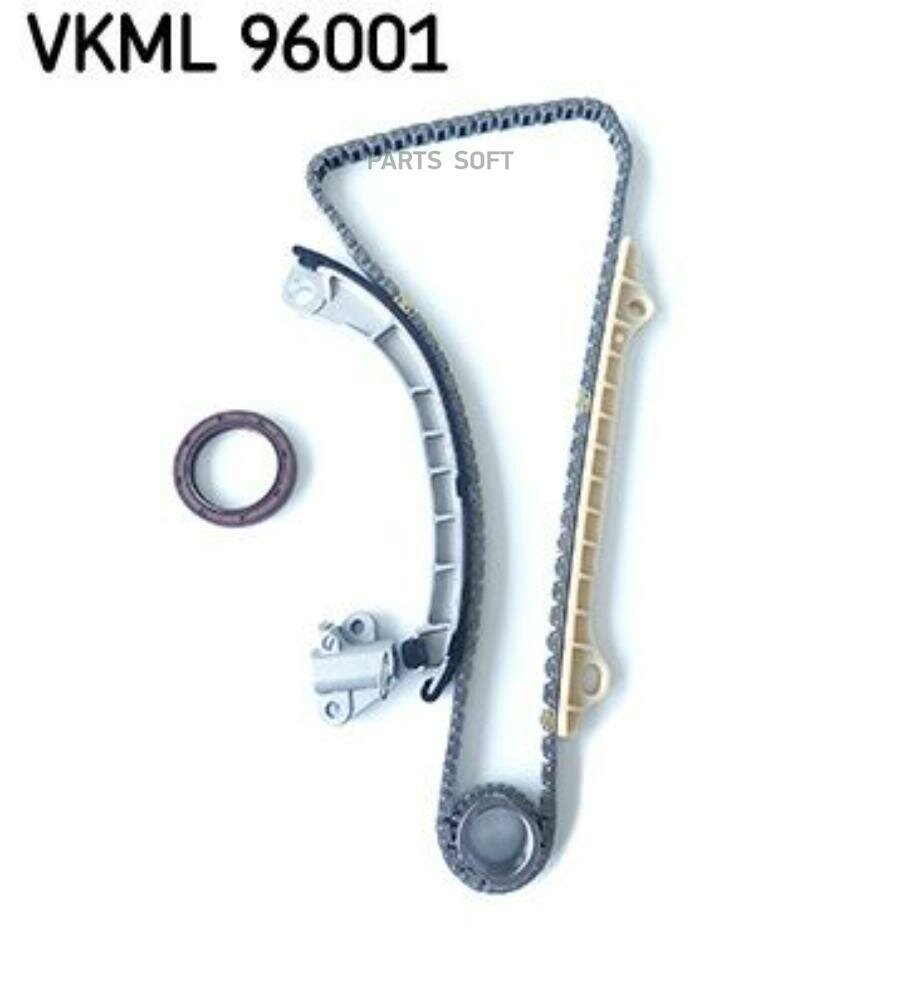 SKF VKML96001 Комплект цепи ГРМ SUZUKI GRAND VITARA II 1.6 AWD (цепь натяжитель башмак натяжителя успокоитель ()