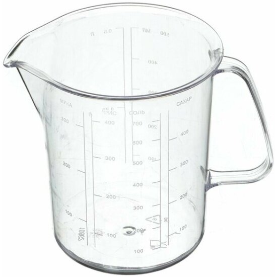 Кружка Полимербыт мерная 0,5л (4314600)