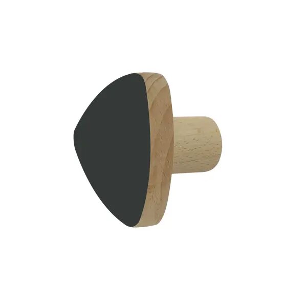 Крючок Smile 6.3x6.1x4.7 см цвет черный