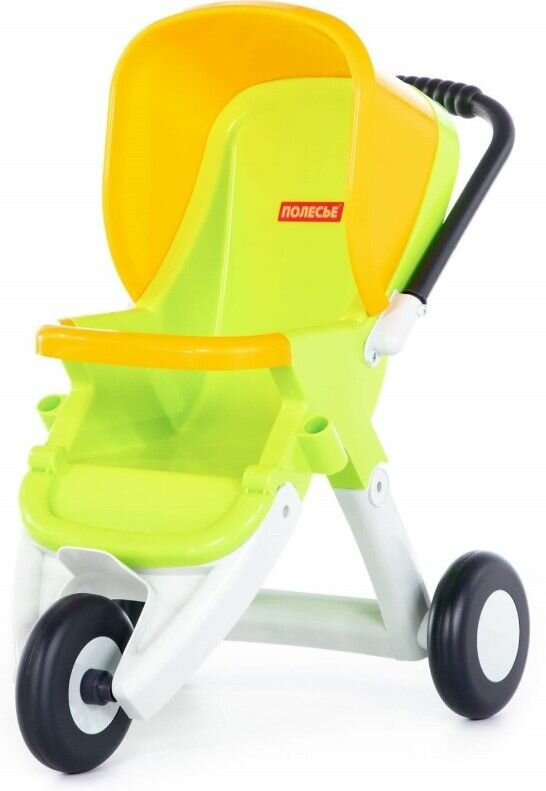 Игрушечная коляска для кукол прогулочная Anita, 3-х колёсная, детская летняя модель для пупса, пластиковая сюжетно-ролевая игрушка для девочек, цвет зелёный
