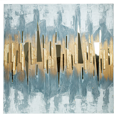 Панно Remeco Collection ТОП гифт с зеркальным декором, 99,5х6х100 см