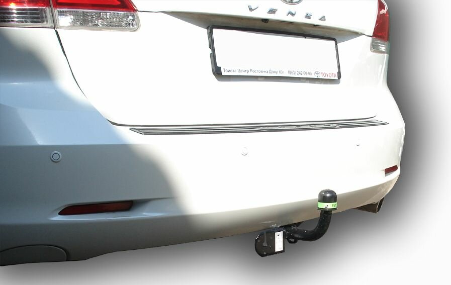 Фаркоп(прицепное) Лидер-Плюс для TOYOTA VENZA 2008-2012(паспорт и сертификат в комплекте)(без электрики)T118-A