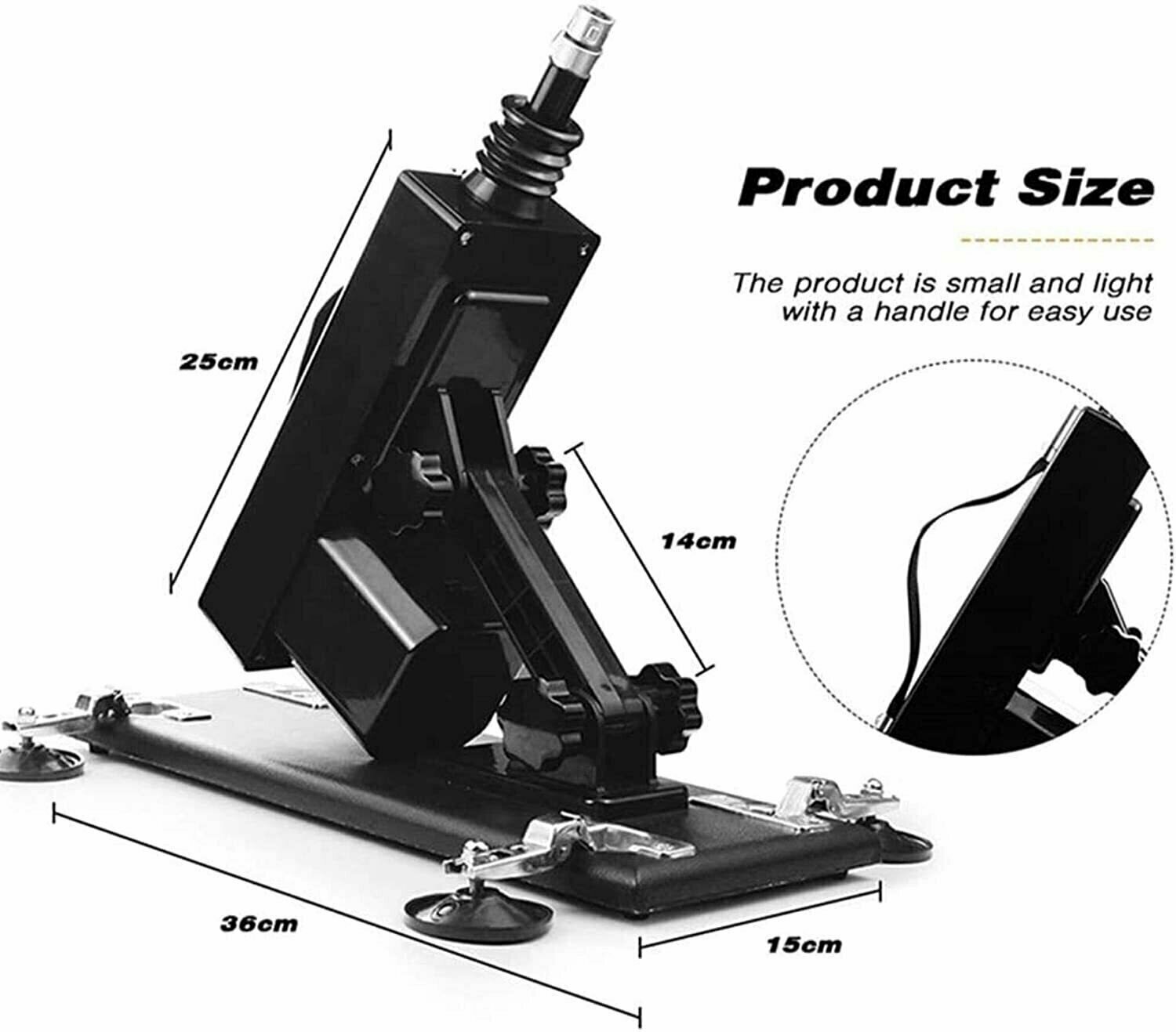 JIUYI A2 Секс-машина с черными аксессуарами для фаллоимитатора Автоматическая секс-игрушка для мастурбации ануса для мужчин и женщин
