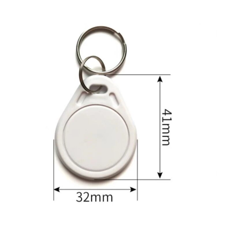 NFC брелоки CUID S50 1K 100Pcs-white