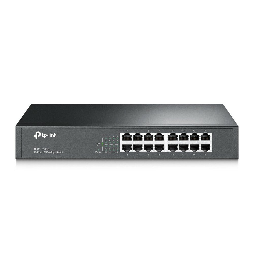 Коммутатор TL-SF1016DS TP-LINK Для средних рабочих групп