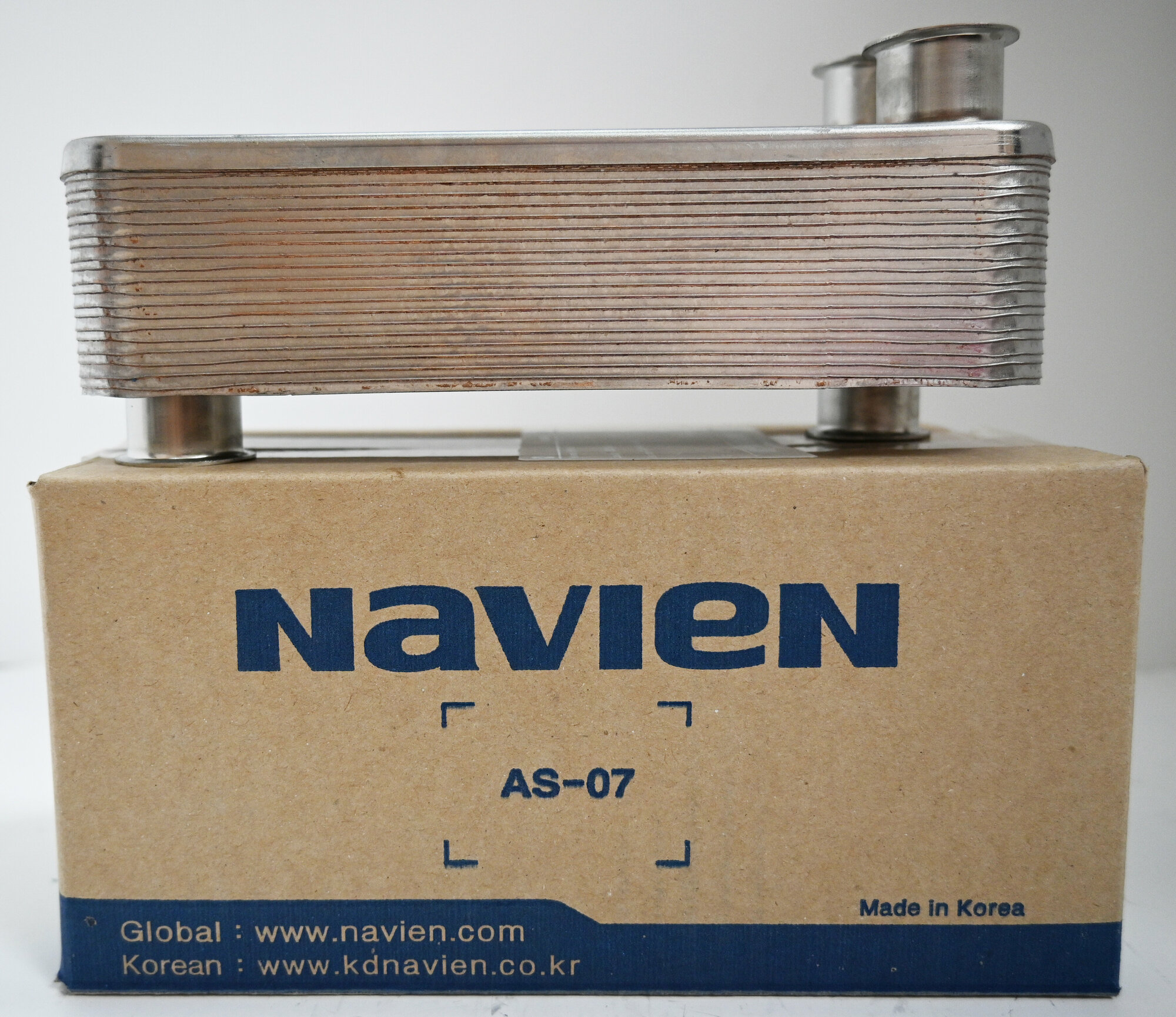 Теплообменник вторичный ГВС Navien: Deluxe 40K, Deluxe Plus 40K, Ace 40K 30005013A