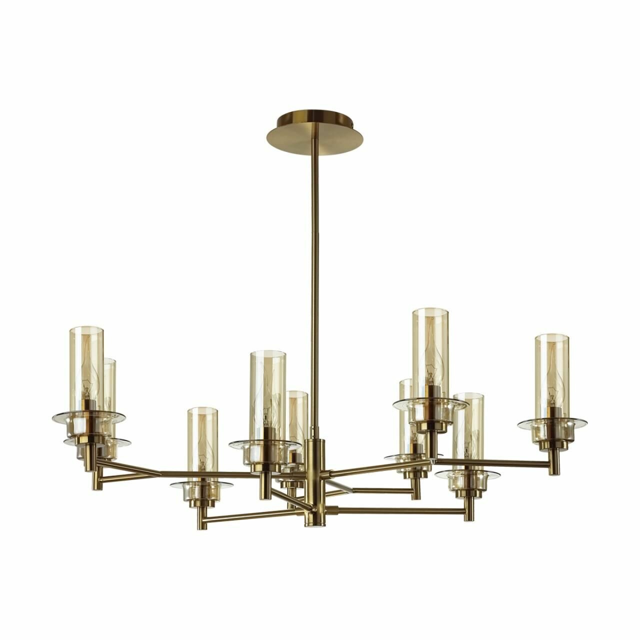 Люстра потолочная LUMION 6554/9C MADONNA, E14, 9х40Вт