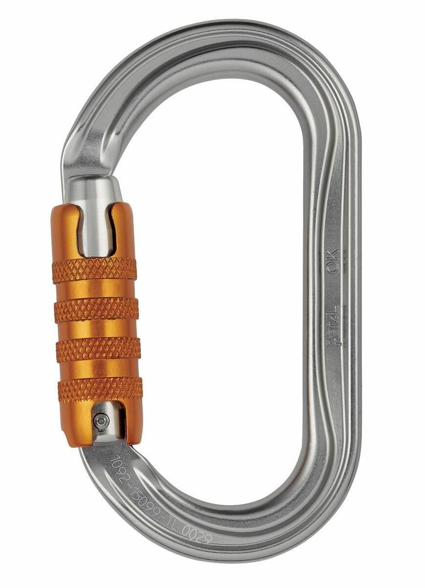 Легкий карабин PETZL OK TL с автоматической муфтой triact-lock