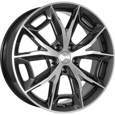Колесный литой диск СКАД паркер R19x7.5 5x108 ET45 CB67.1 Almaz_graphite