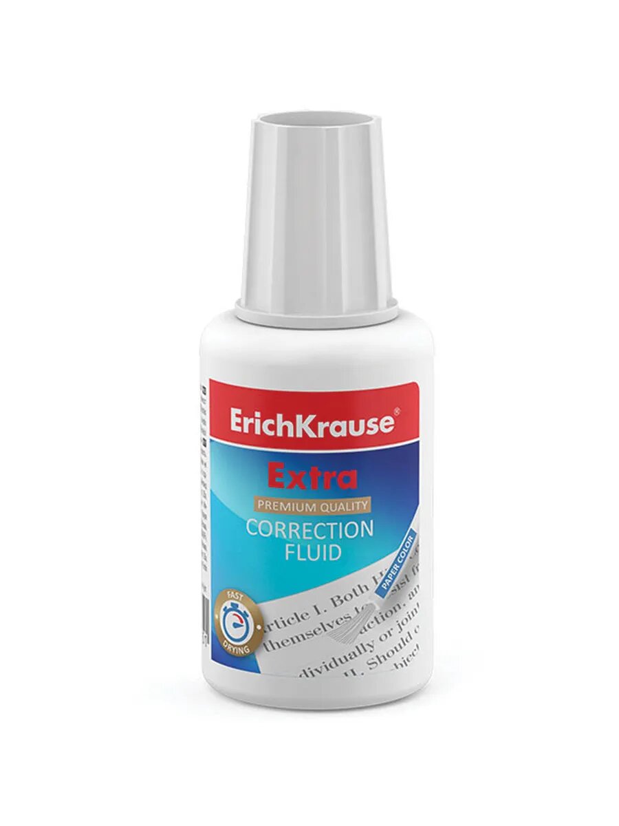 Корректирующая жидкость с кисточкой, 20 мл