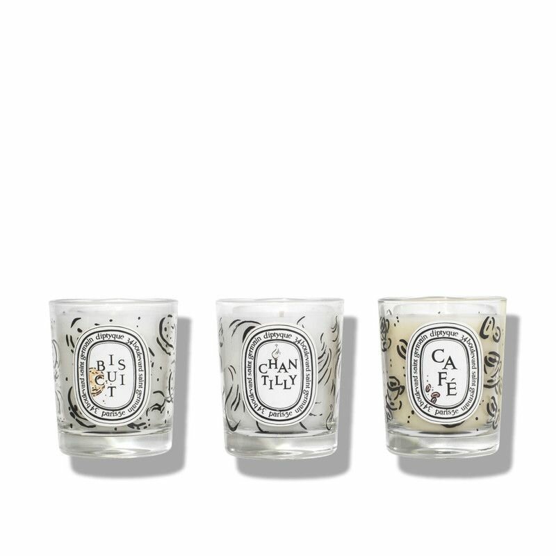 Набор ароматических свечей Diptyque Cafe Verlet (3 шт)