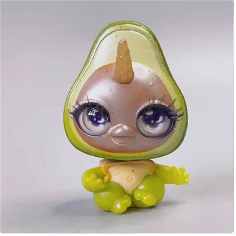 Popsie Slime единорог, 4-6 см, бордовый