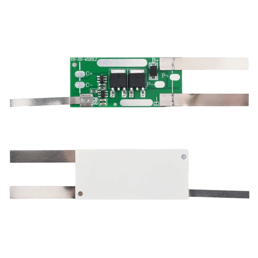 3,7 В, 8 А, 7,4 В, 10 А, плата защиты литиевой батареи с отдельным портом 1S 2S BMS 18650 21700 26650, модуль зарядки литиевой батареи Lipo 2S 7.4V 10A