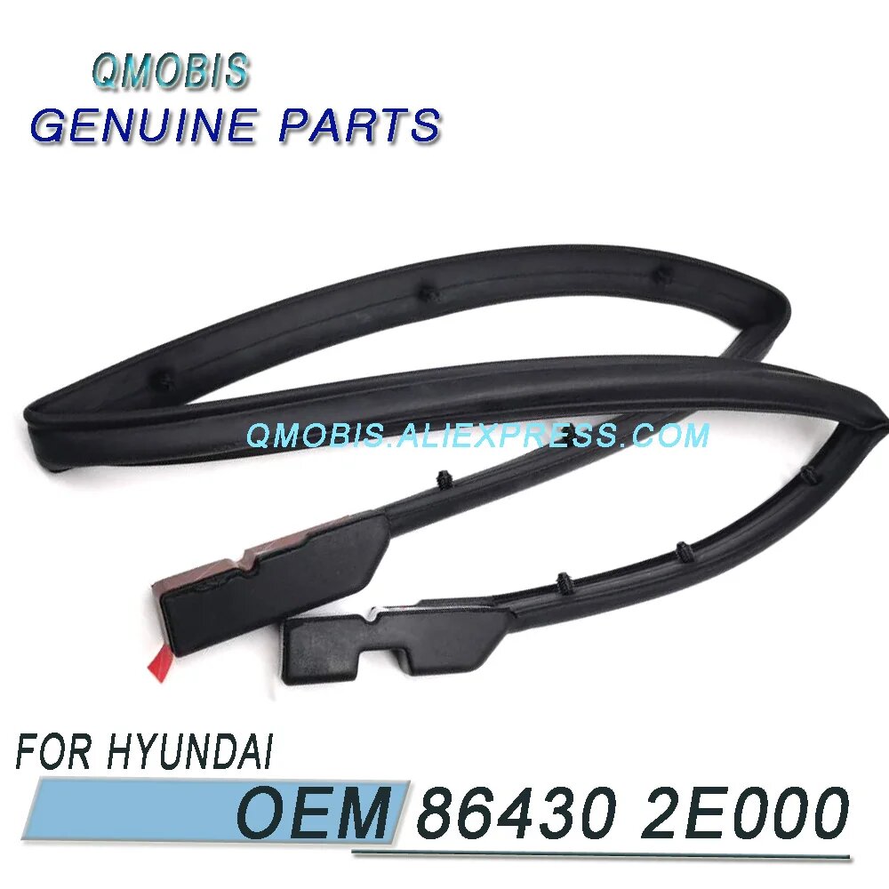 Для HYUNDAI 2004-2014 Tucson уплотнение отделения двигателя резиновая полоса водонепроницаемая полоса губчатый блок 86430 2E000 864302 E000