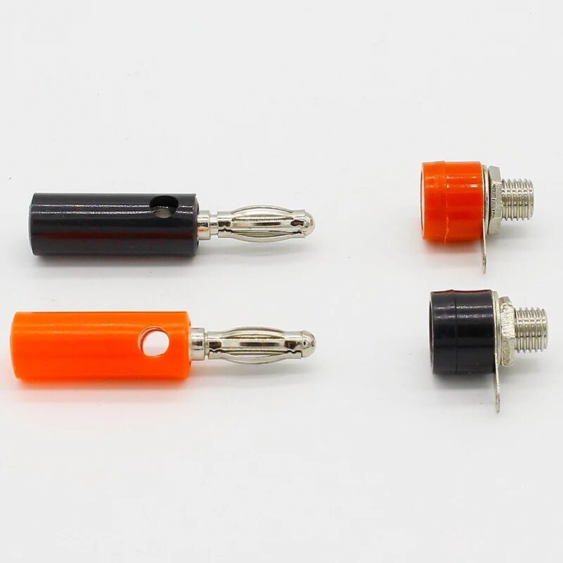 Разъем banana plug 4mm красный — фото 1