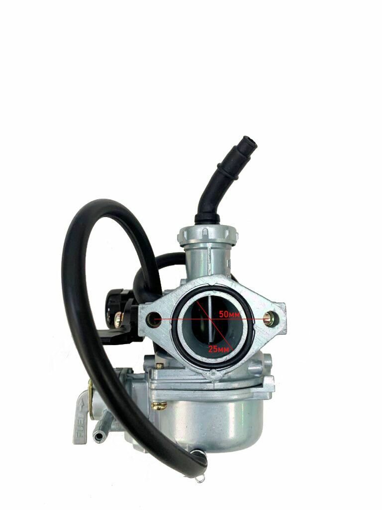 Карбюратор с бензокраном PZ25 для двигателя 1Р54FMI