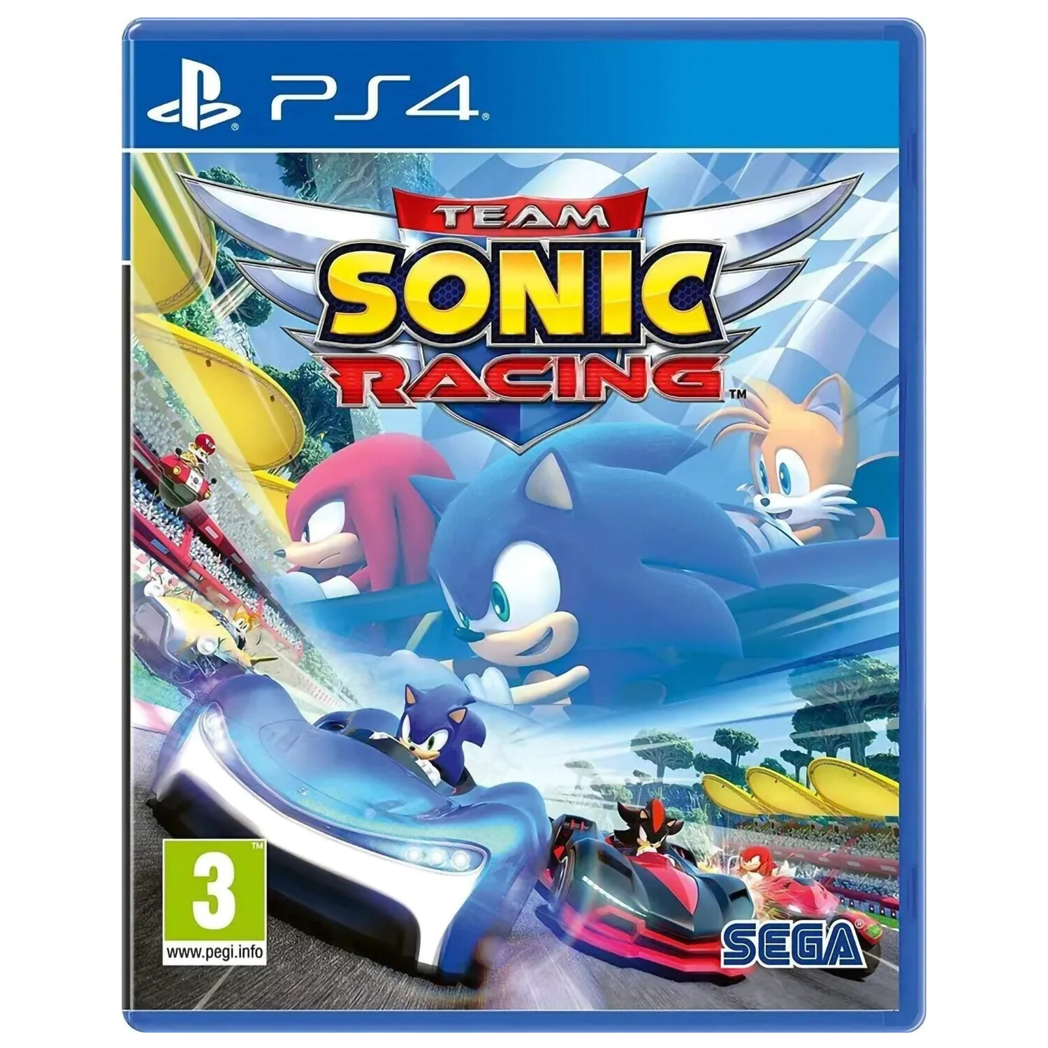 Игра: Team Sonic Racing для PlayStation 4 (Русские субтитры)