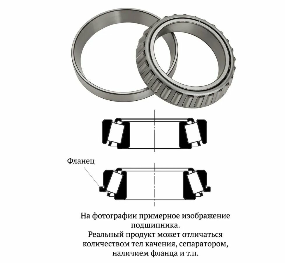 Конический роликовый подшипник качения NTN EC0-CR-1185STPX1V7