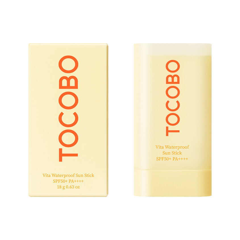 Tocobo Стик для лица солнцезащитный с витаминами - Vita waterproof sun stick, 18г