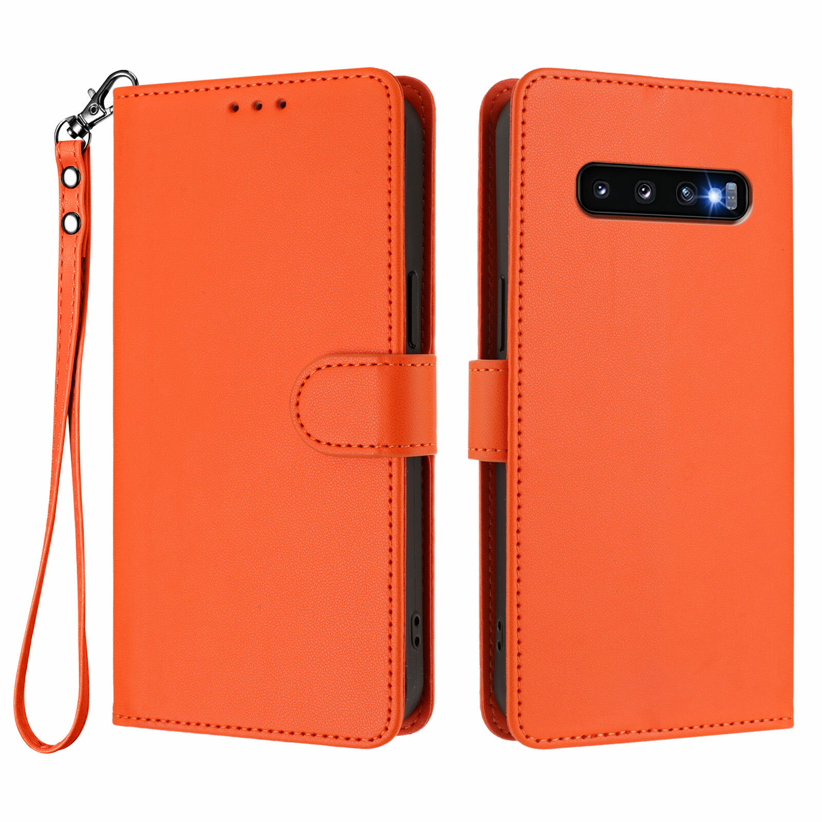 Подходит для Samsung Galaxy S10(Самсунг Галакси С10) Магнитные пряжки, кронштейны, сейсмостойкие, новинки, подарки