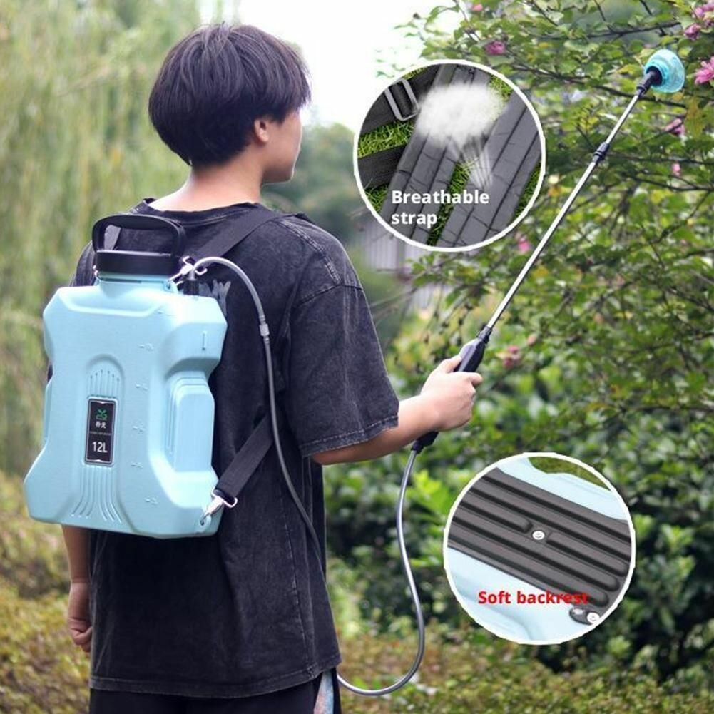 Опрыскиватель аккумуляторный садовый электрический ранцевый для растений