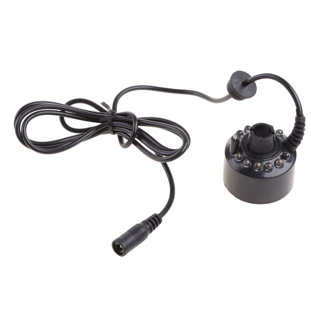 Ультразвуковой Туманообразователь Водяной Фонтан Пруд Распылитель Увлажнитель Воздуха Простой в Эксплуатации Садовый Инструмент для Наружного Опрыскивания