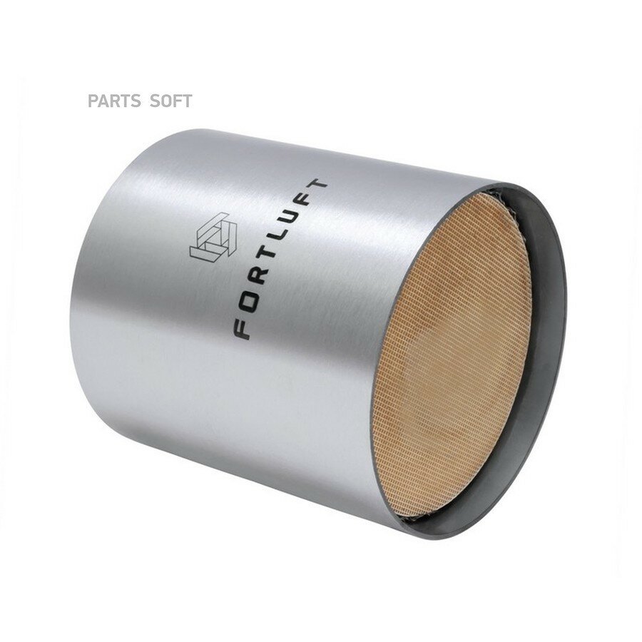 Катализатор коллекторный керамический Fiat Doblo (2000-2015) 1.4 77 л. с. от официального дистрибьютора, FORTLUFT, артикул CAT1038