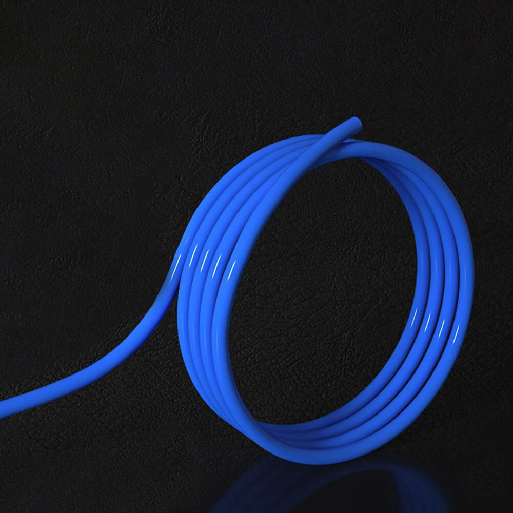 Трубка PTFE для экструдера Bowden 1,75 мм, внутренний диаметр 2 мм, внешний диаметр 4 мм, сине-бело-красная нить для деталей 3D-принтера Ender 3
