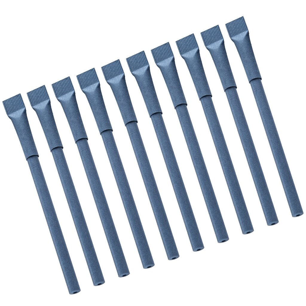 Шариковая ручка из бумаги 10шт, пригодная для вторичной переработки Шариковая ручка 1,0 мм