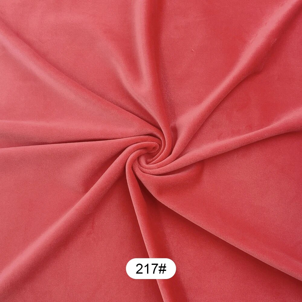 Эластичная плюшевая ткань Minky SEWBATO 50x50 см Красный, 217